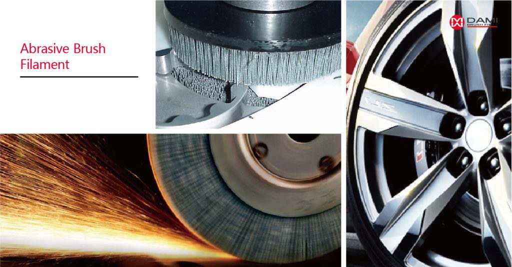 INDUSTRIAL FINISHING GRINDING POLISHING ABRASIVE BRUSH FILAMENT ...